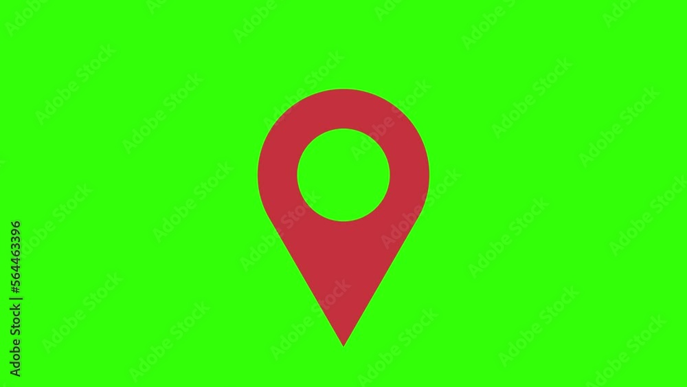 Map marker icon for pointing the location on the map. Navigating the ...