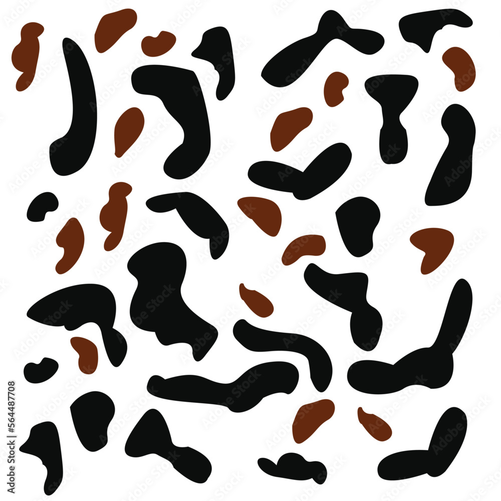 Cow print pattern. Cow print background. Cow print seamless pattern ...