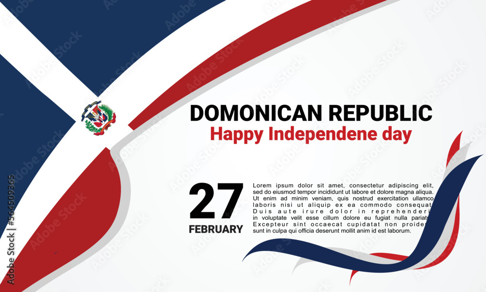 Dominican Republic Independence Day, february 27, Day of the flag, Flag ...