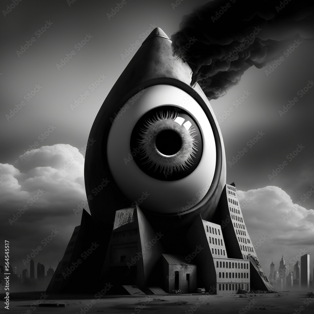 All Seeing Eye, Building, Surreal, Painting, Concept Art, Dream ...