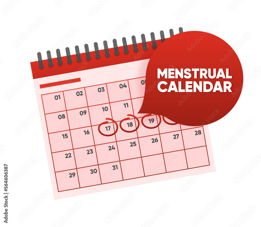 Menstrual Calendar for menstruation control and pregnancy planning ...
