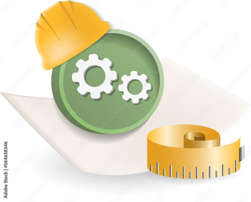 Engineering Development icon. 3d illustration from engineering ...