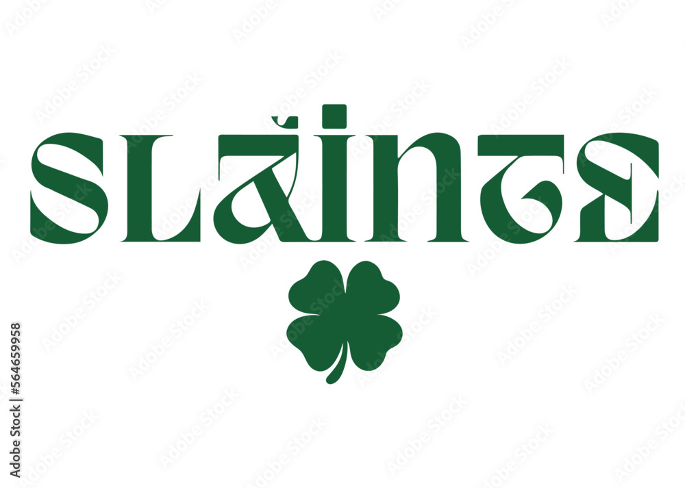 Slainte st. patric day svg and cricut file, ready for print silhouette ...
