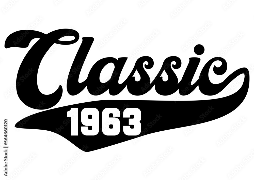 Classic 1973 and 1963 svg and cricut file for tshit print, silhouette ...