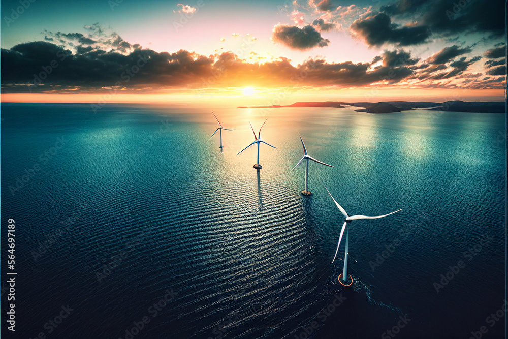 Windmills In The Ocean Generate Clean Green Energy From Wind In The Sea windmills-in-the-ocean-generate-clean-green-energy-from-wind-in-the-sea