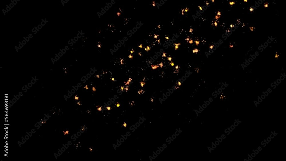 4k. Fire explosion explosion fire bomb smoke explosion animation on ...