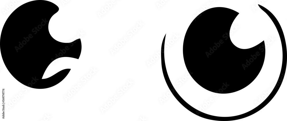 cartoon, cute, monster, eyes, graphics, illustrations, creature ...