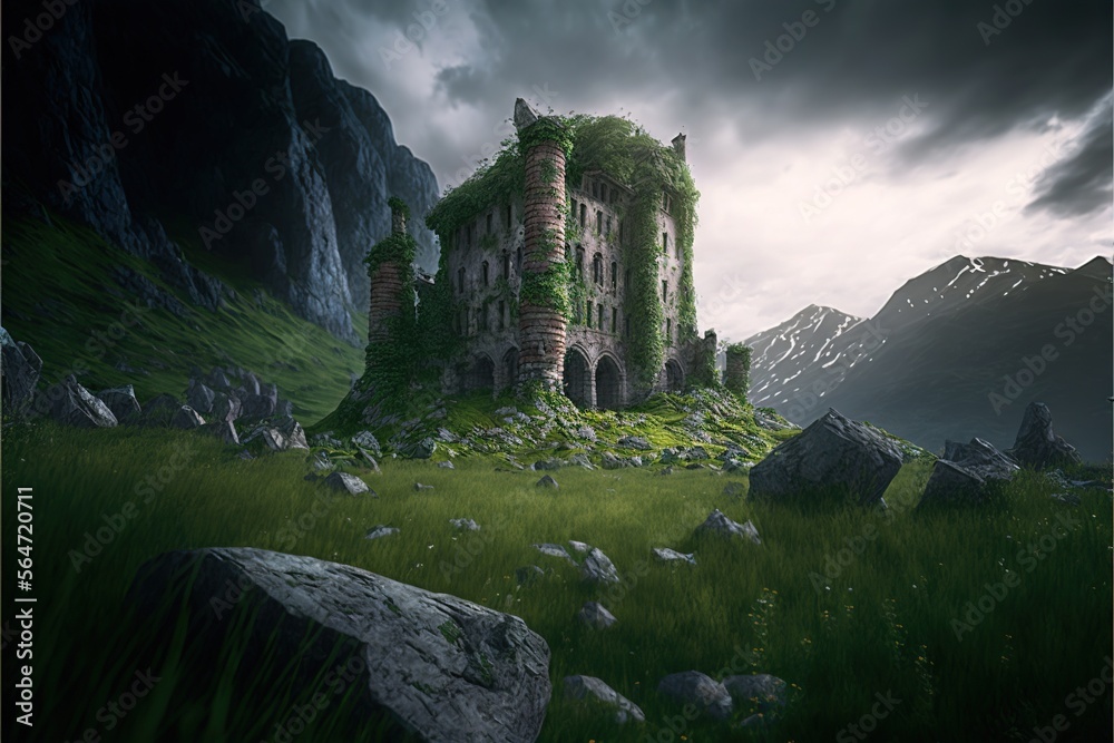 Dark Mountain Castle