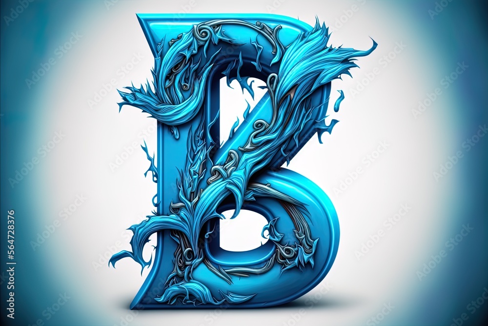 unusually twisted alphabetic characters Illustration of the letter Z in ...