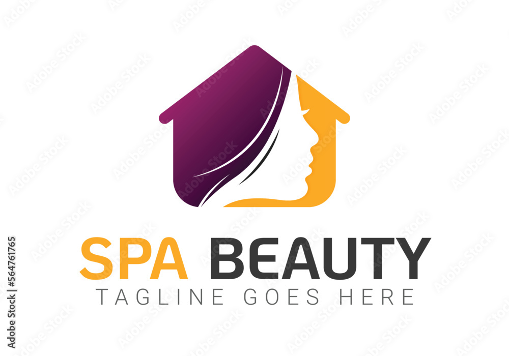 Spa Logo. Spa Minimalist Logo. Beauty Parlour and Cosmetics Logo Vector ...