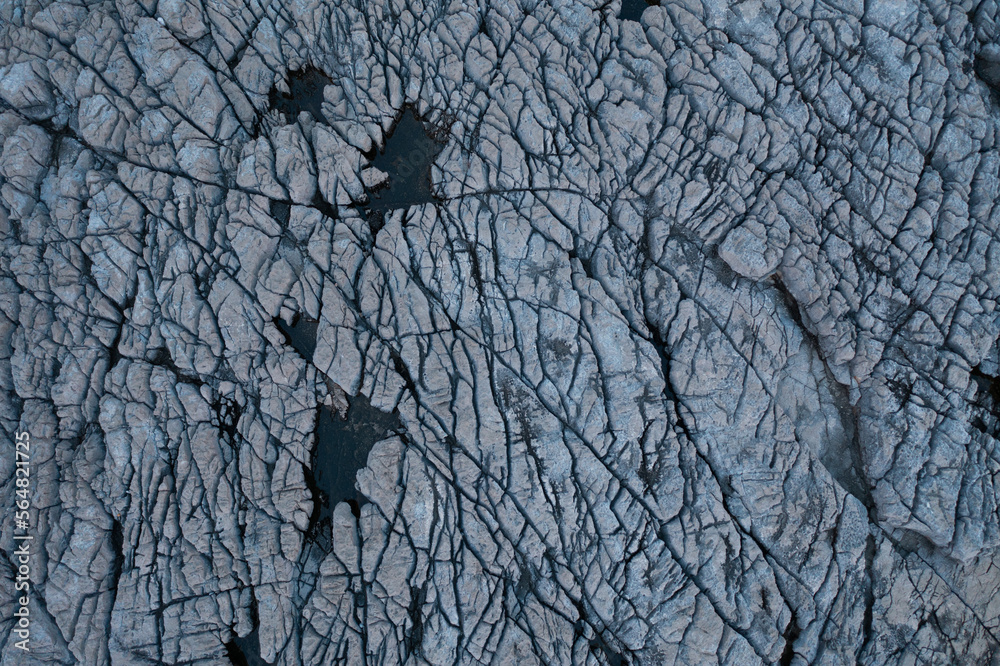 Texture of cracked cliff near sea Stock Photo | Adobe Stock