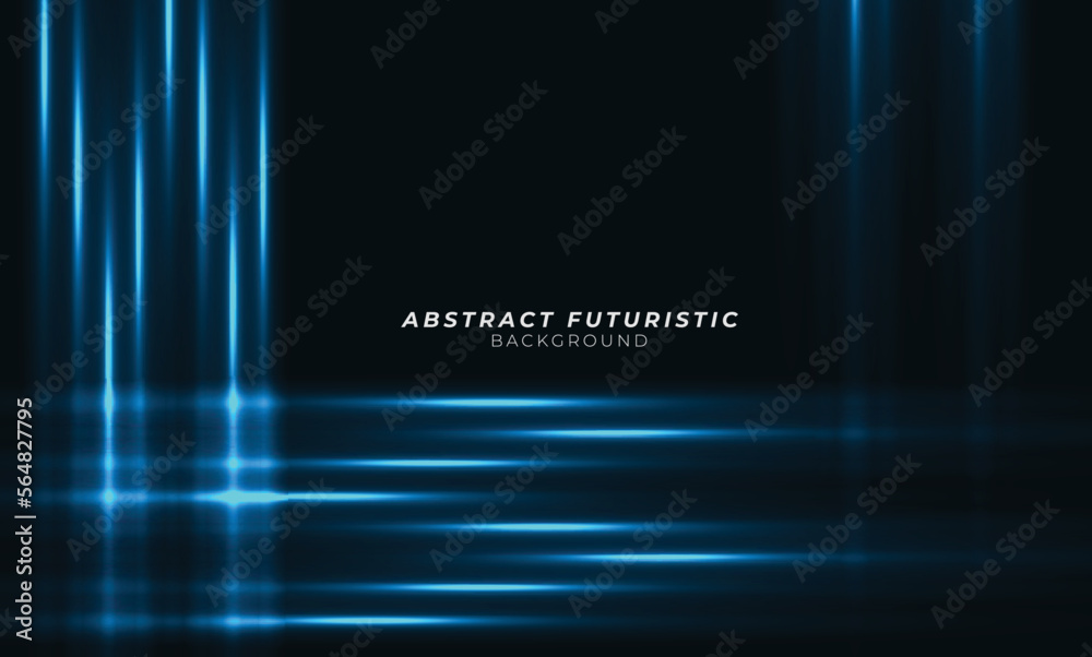 Light effect Background creative of space design and futuristic ...