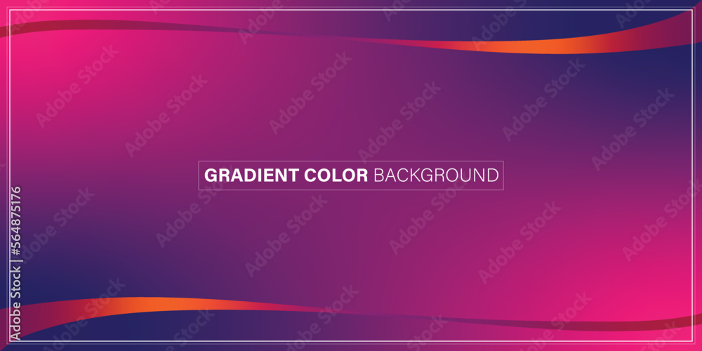Blue and pink gradient background concept design Stock Vector | Adobe Stock
