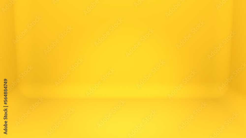 Yellow Background, Empty Room Background, Backdrop Background for ...
