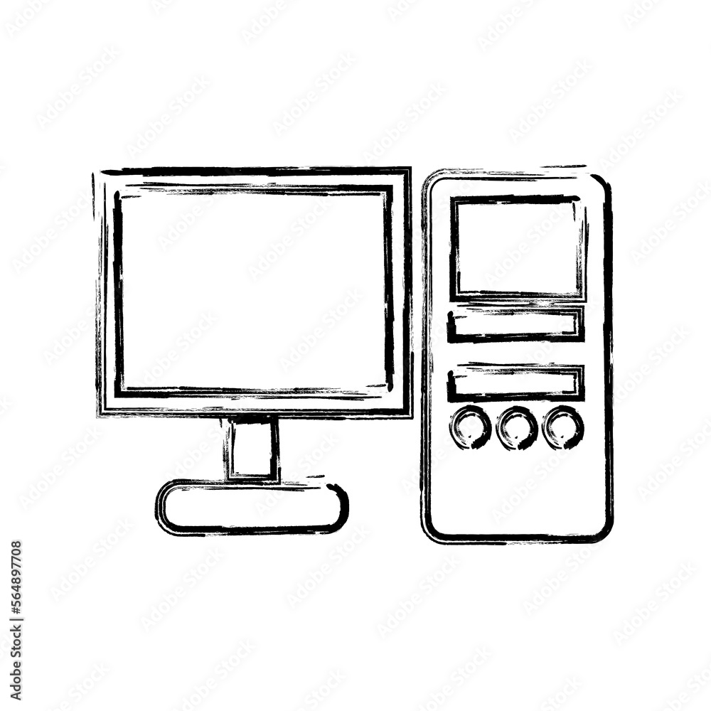 brush stroke hand drawn PNG image with transparent background business ...