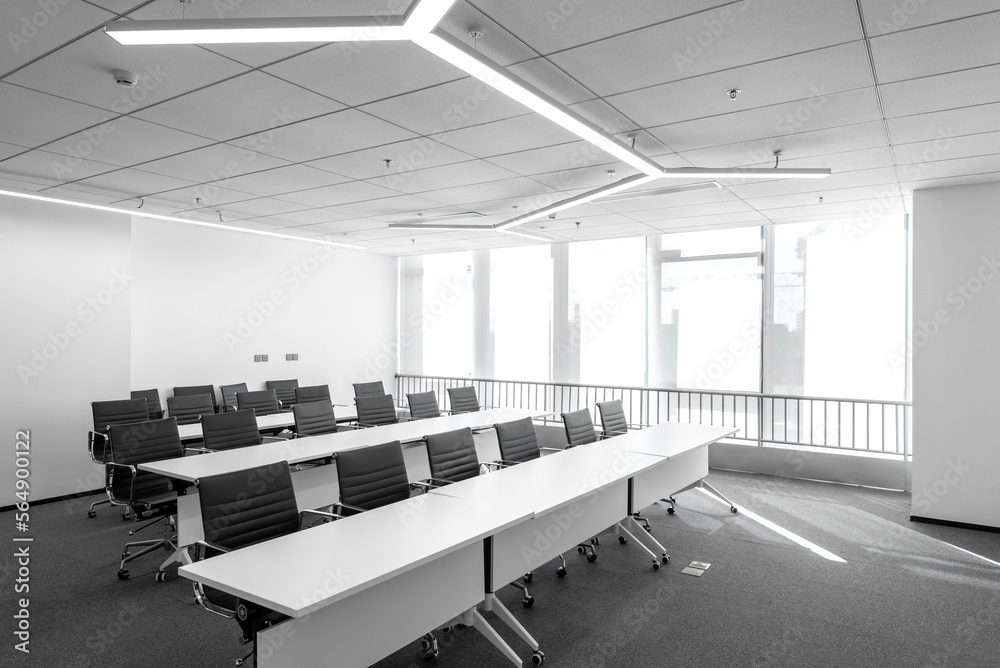 Meeting room in modern office Stock Photo | Adobe Stock