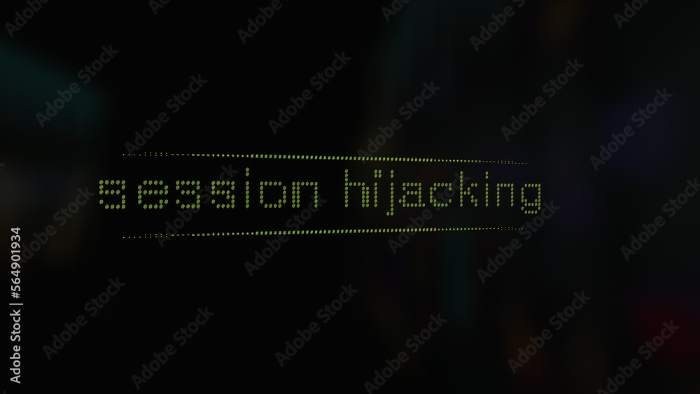 Cyber Attack Session Hijacking Vunerability In Text Ascii Art Style Ascii Text 素材庫插圖 Adobe Stock