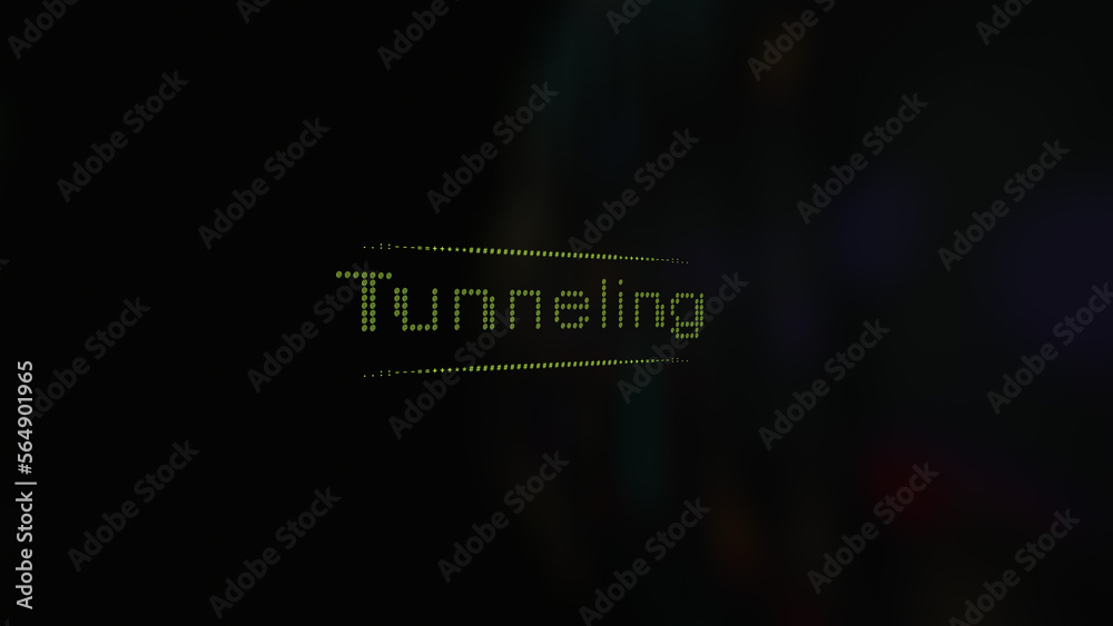Cyber Attack Tunneling Vunerability In Text Ascii Art Style Ascii Text