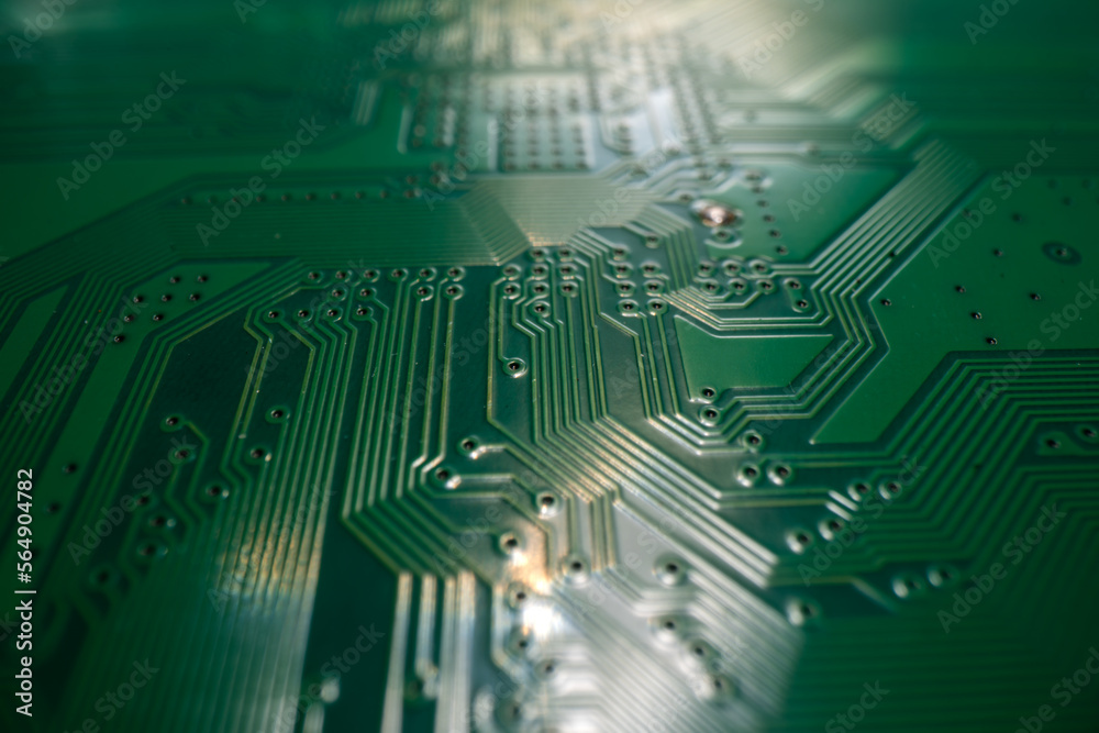 Technology Background With Circuit Board Electronic Computer Hardware Technology Motherboard