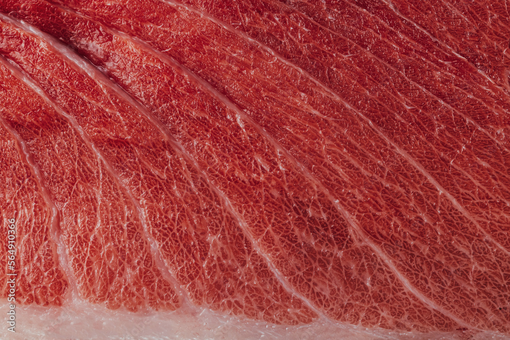 Otoro tuna fillet texture Stock Photo | Adobe Stock