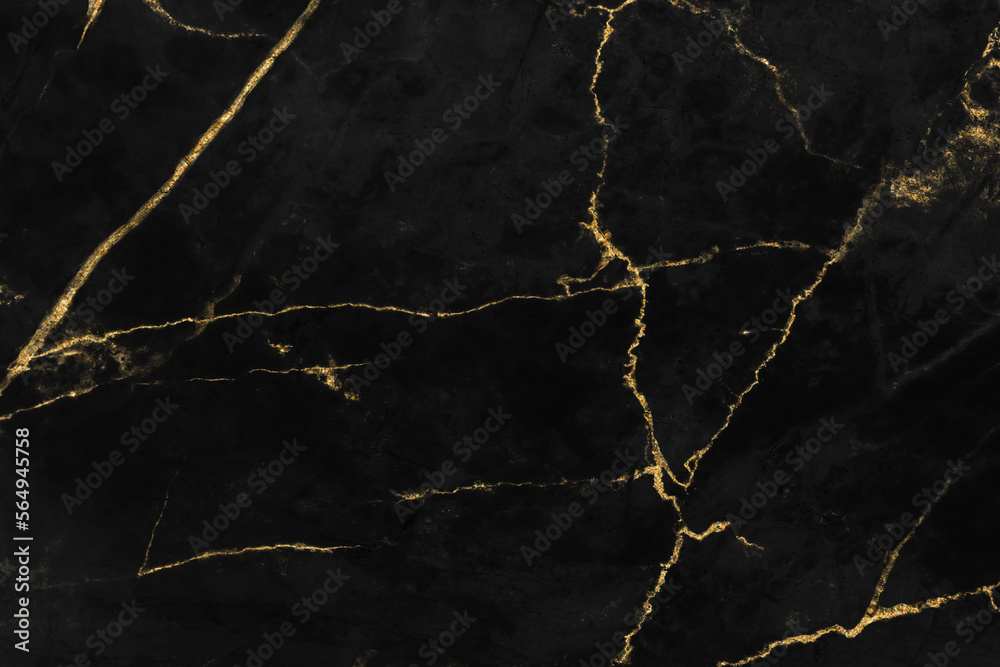 Black and gold marble luxury wall texture with shiny golden line ...