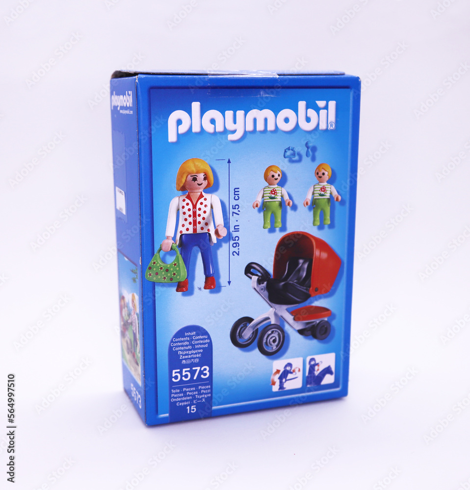 Playmobil City Life box. Mother and sons. Mom and twin babies in their ...