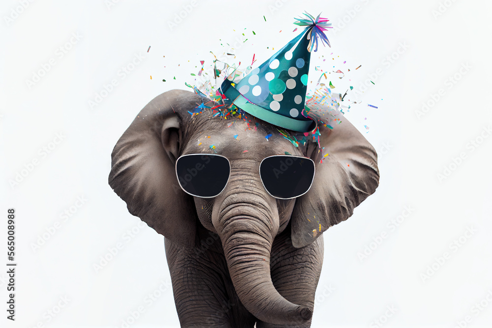 Elephant Birthday Hat