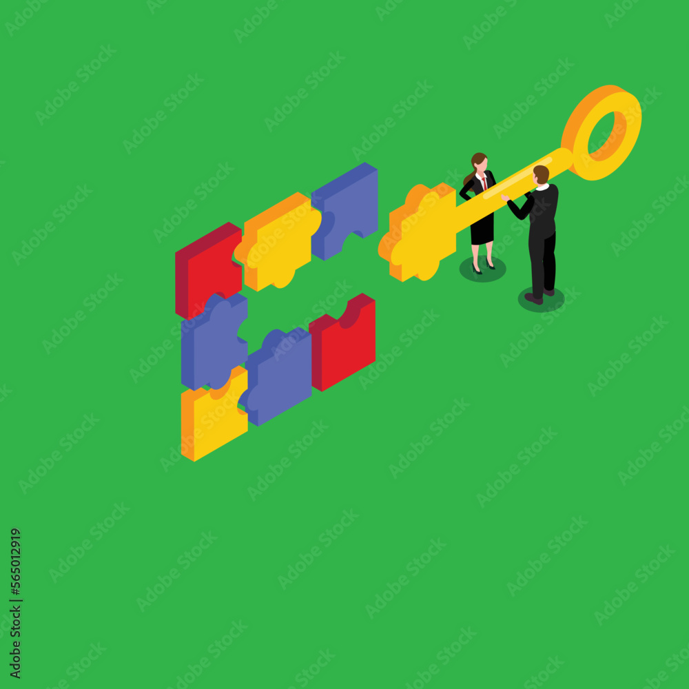 Teamwork Solving Complicated Tasks. Key to problem solution vector ...