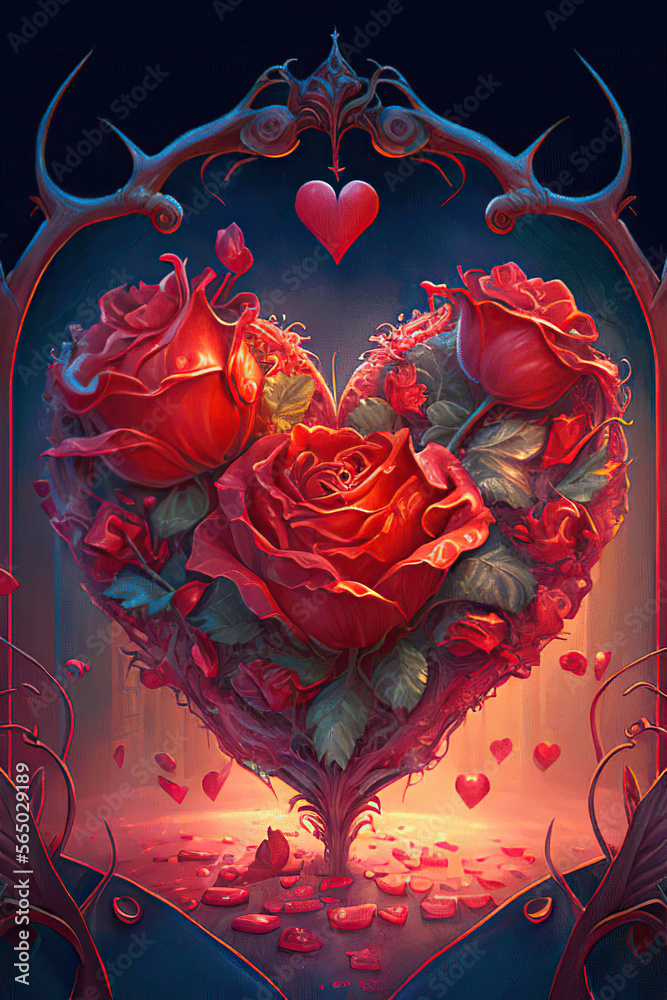 Fantasy Art Heart
