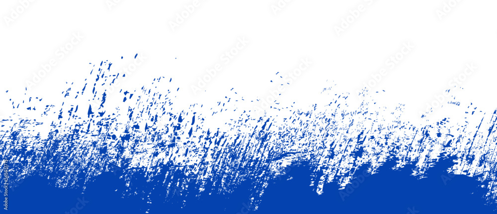 Navy blue brush background. Blue ink splash on backdrop. Brush stroke ...