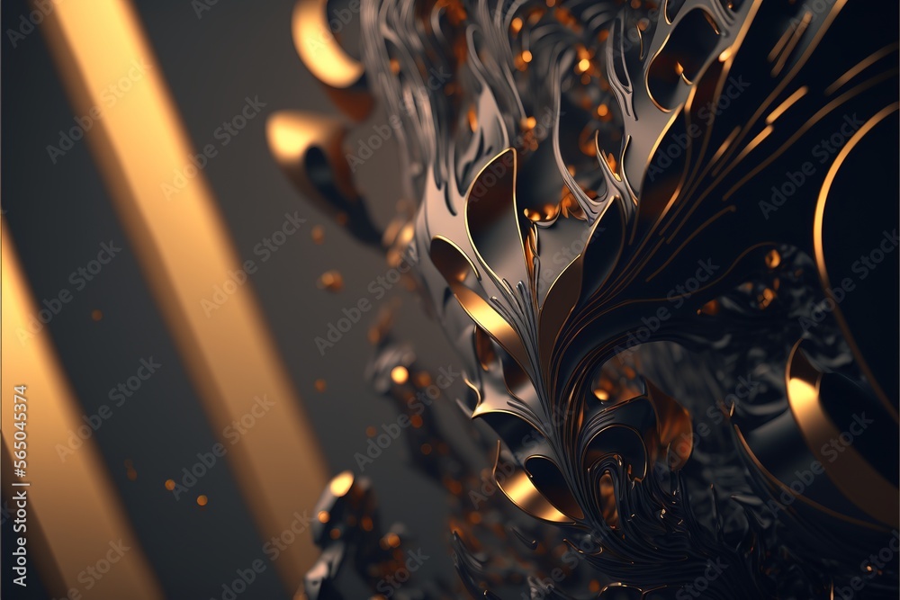 Stunning abstract background with amazing shapes. Dynamic design and ...
