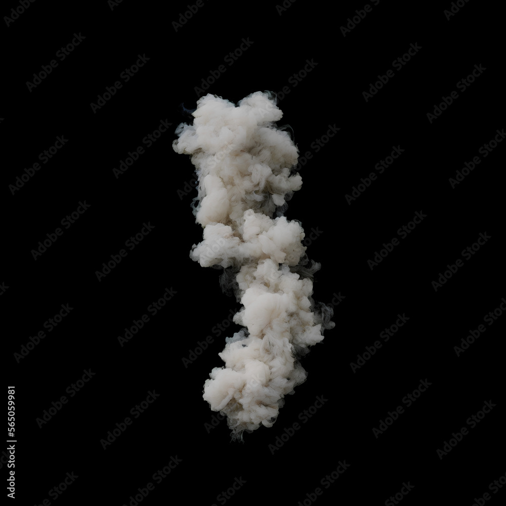 High-Resolution Image of Smoke Puff Overlay Design Asset, Perfect for ...