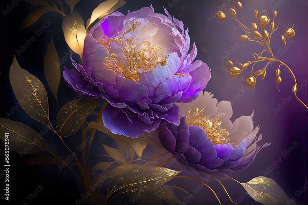 Magical Purple Flowers