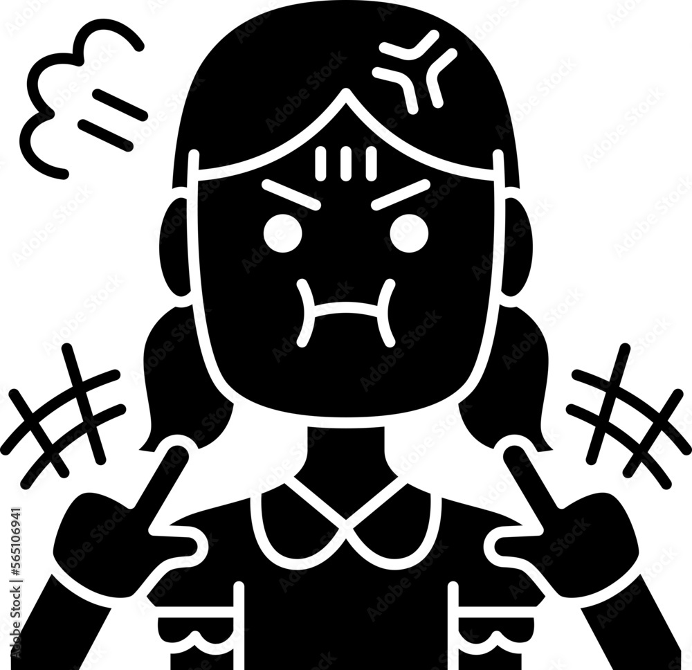 bully icon Stock Vector | Adobe Stock