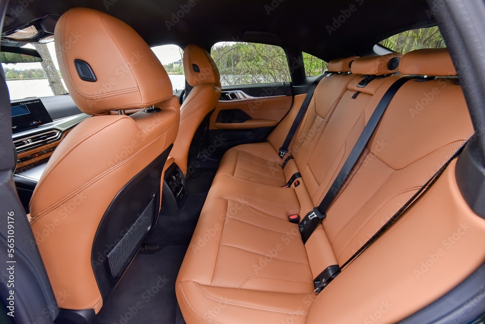 BMW i4 eDrive40. A luxurious, powerful, fully electric car with a long ...