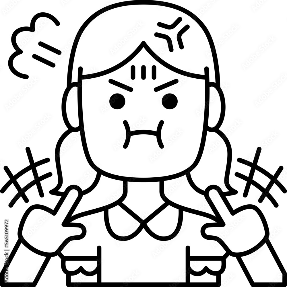 bully icon Stock Vector | Adobe Stock