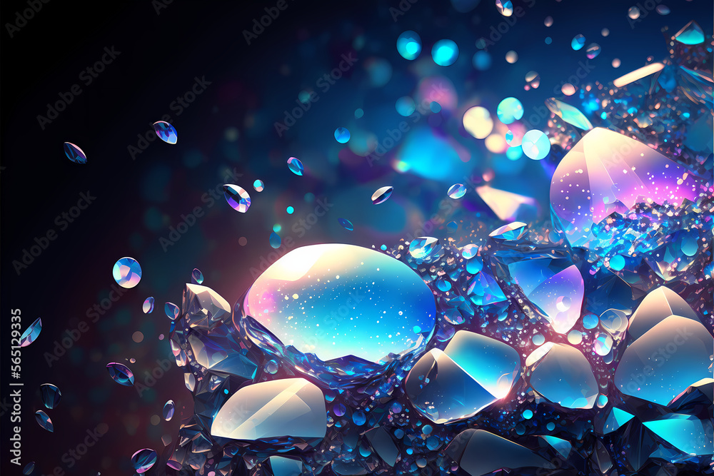 desktop background wallpaper, abstract Opalescent Sparkles Luminescence ...