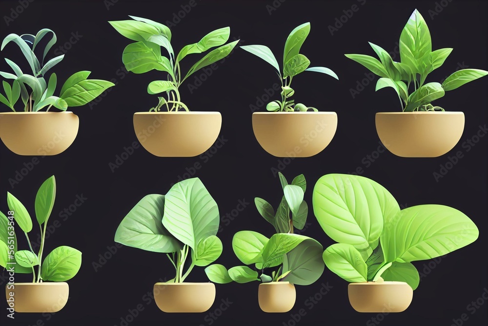 Plant growth stages. Growing period steps. Harvest animation ...