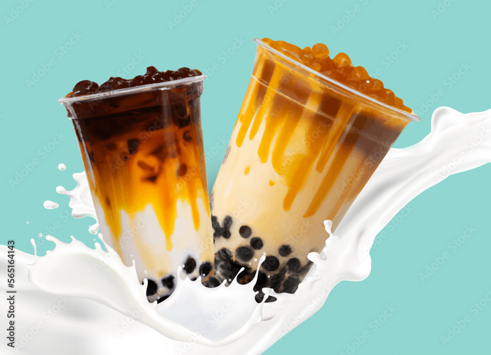 Bubble milk tea, Pearl milk tea , Different sorts of Boba. Yummy drinks ...