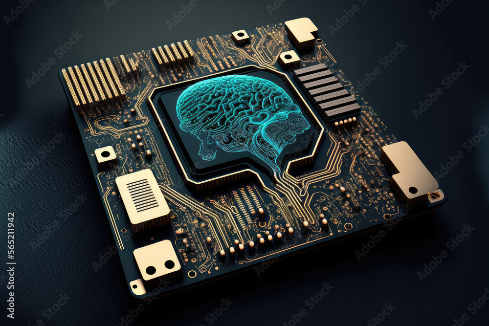 computer chip with neural network technology for AI applications ...