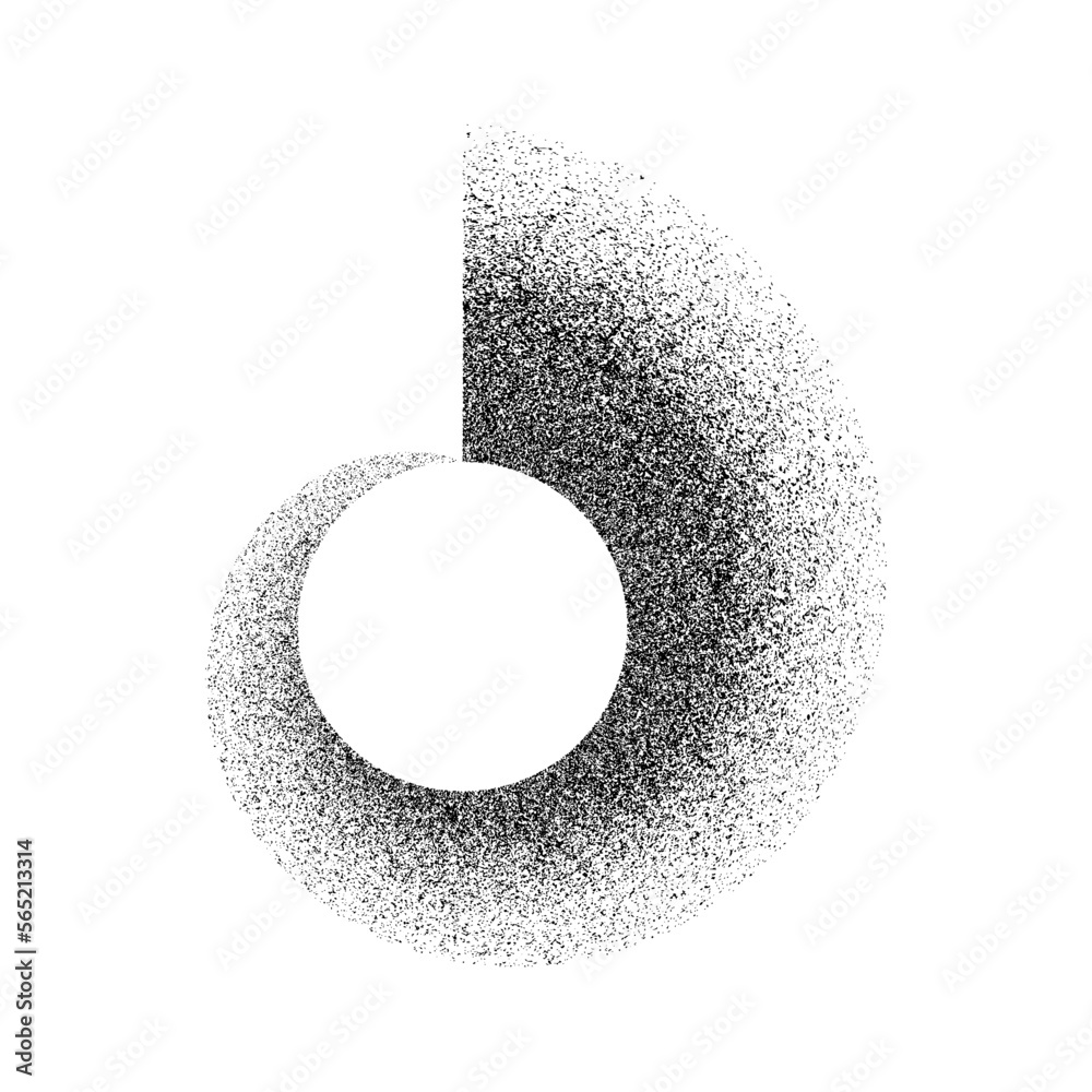 Abstract Sprayed Black Line In Circle Form Grunge Texture Grainy abstract-sprayed-black-line-in-circle-form-grunge-texture-grainy