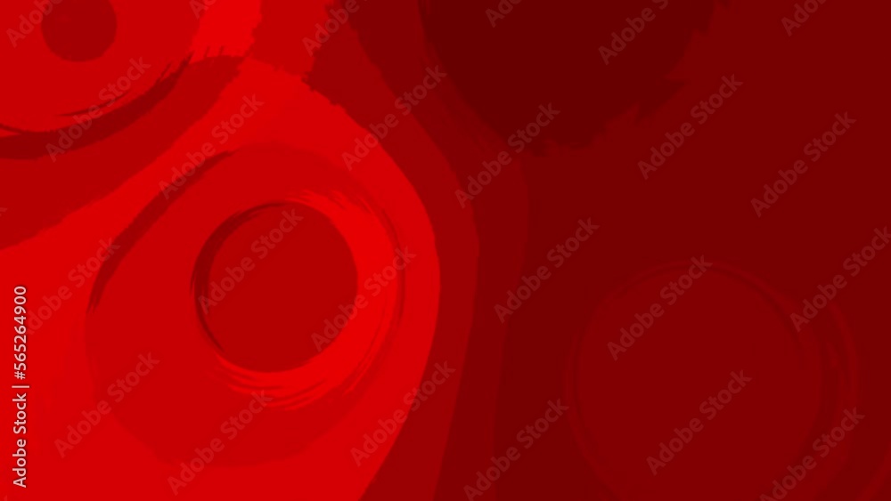 Red fast transition paint effect gradient background. 4k resolution 2D ...