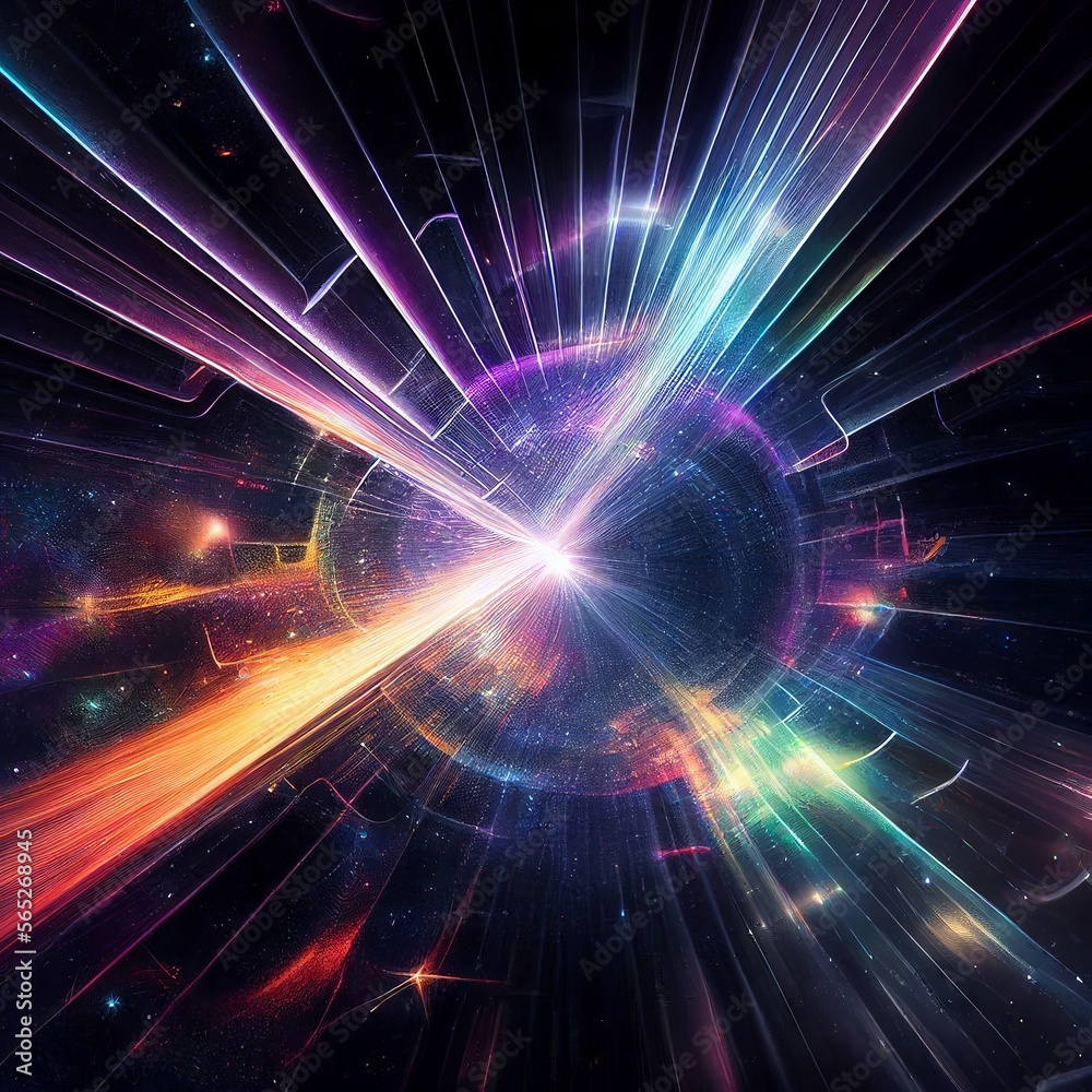 abstract movement background AI Generated Art Stock Illustration ...