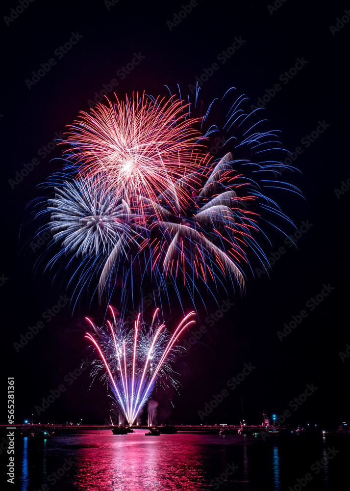 2022 British Firework Championships From The Queen Annes Battery ...