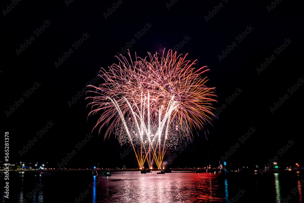 2022 British Firework Championships From The Queen Annes Battery ...