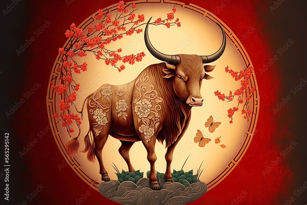 Celebration of the Year of the Ox during the Chinese New Year ...