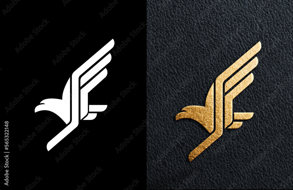 FS letter logo design.FS logo. FS Logo Letter Initial Monogram Capital ...