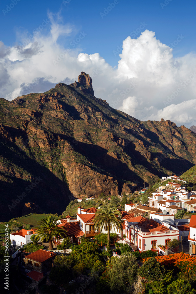 Tejeda is one of the most beautiful hill towns in the island with the ...