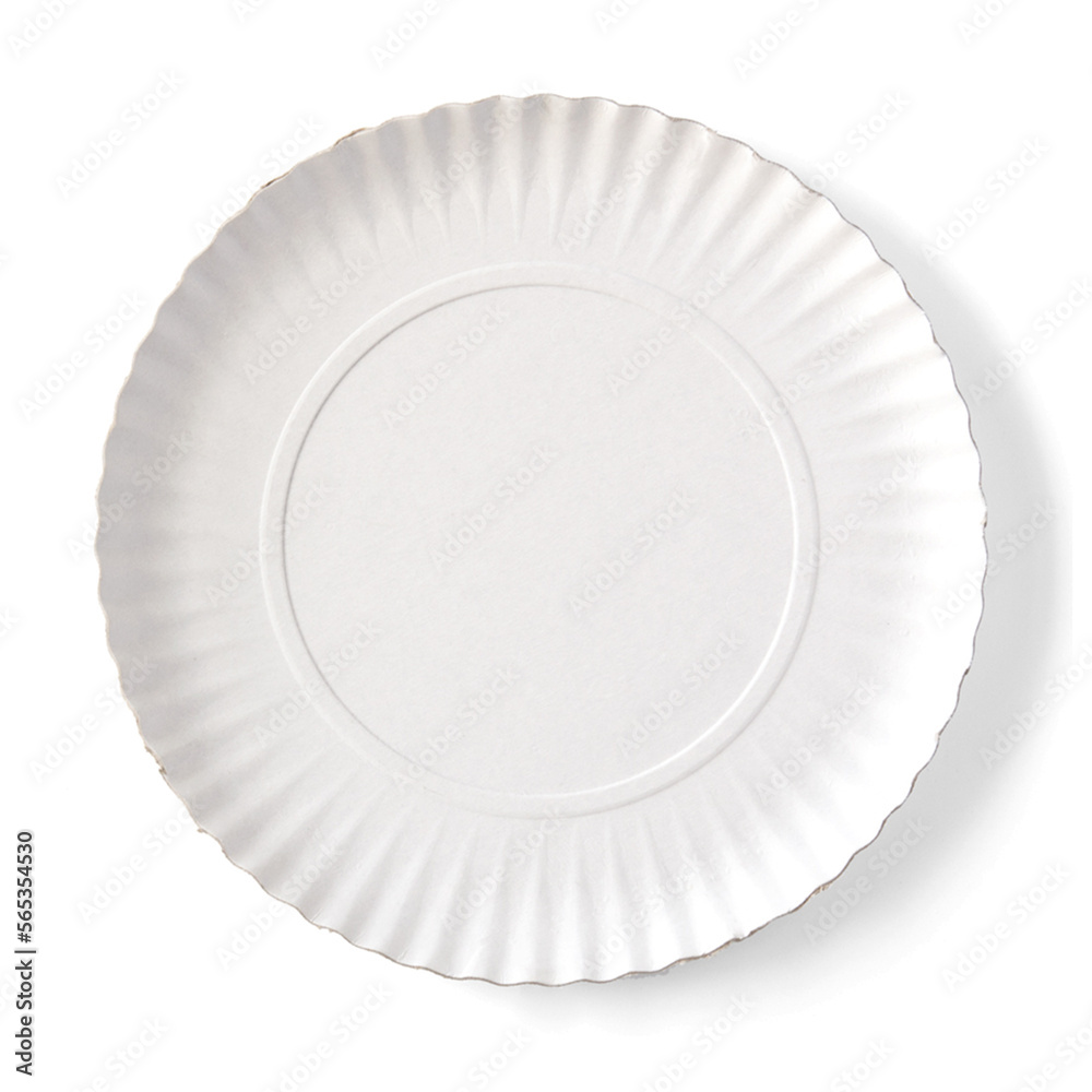 Colored plate isolated over transparent background, tray png ...