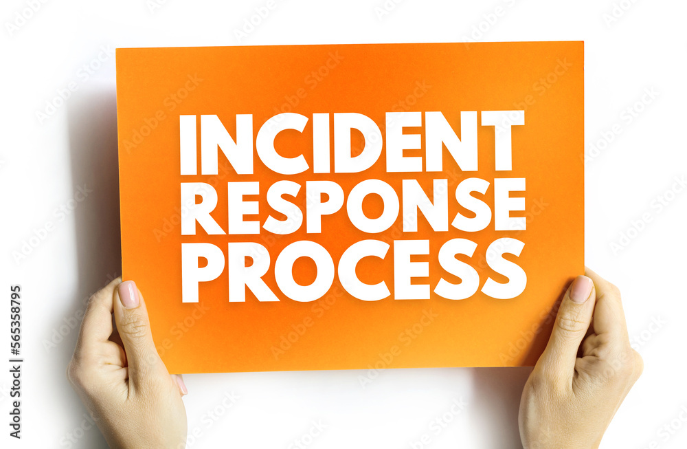 Poster Incident response process - collection of procedures aimed at ...
